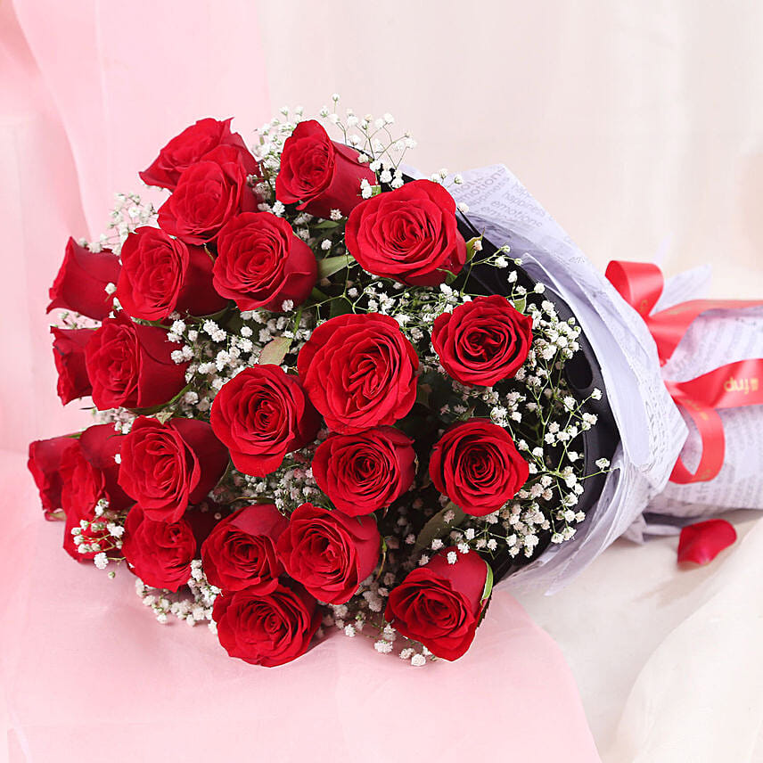 Online Love Snowflake Bouquet Gift Delivery in India - Fnp.ae