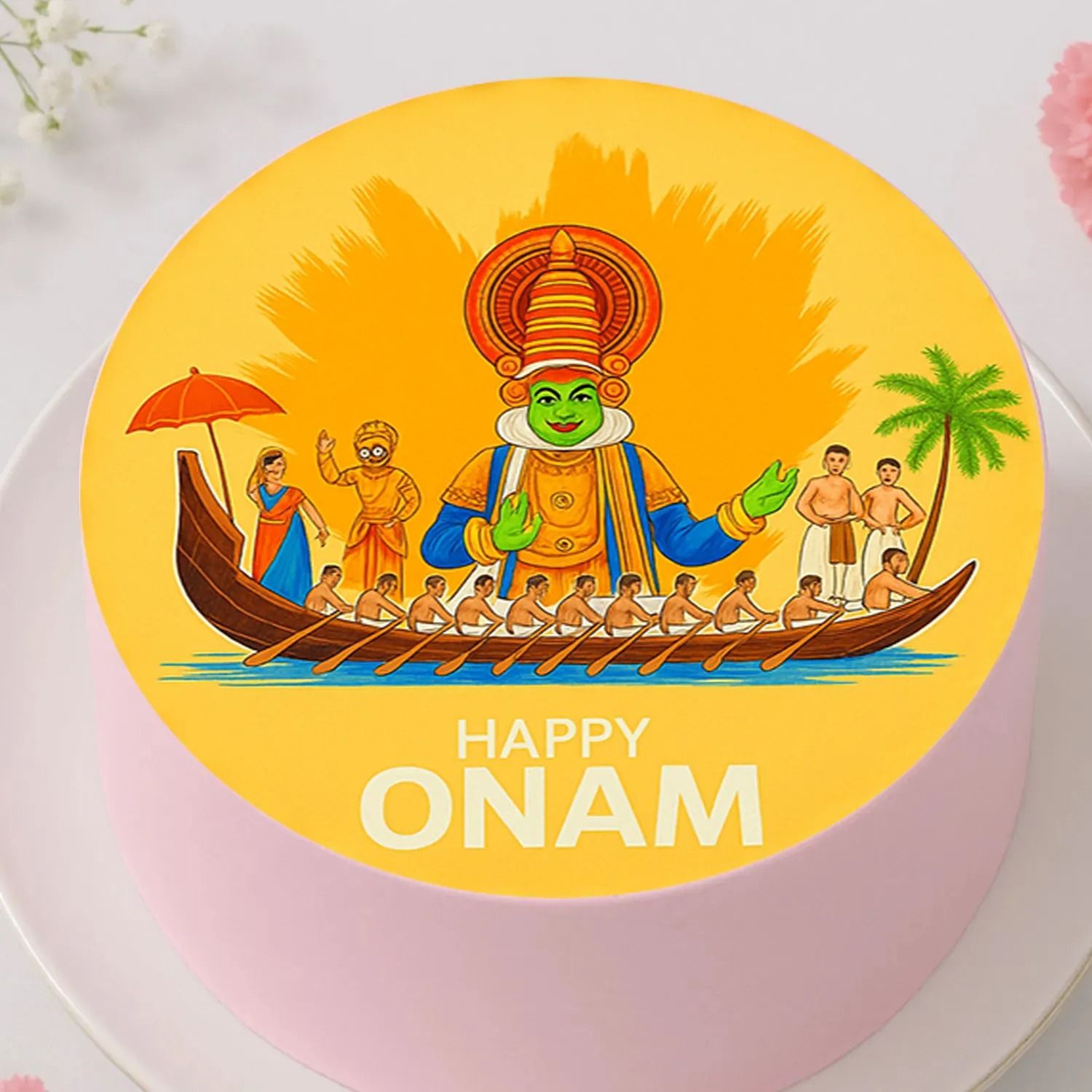 Online Onam Special Chocolate Cake Gift Delivery in India - Fnp.ae