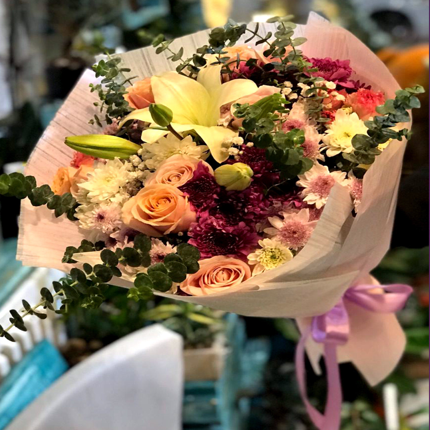 Online Rainbow Hamper Gift Delivery in Jordan - Fnp.ae