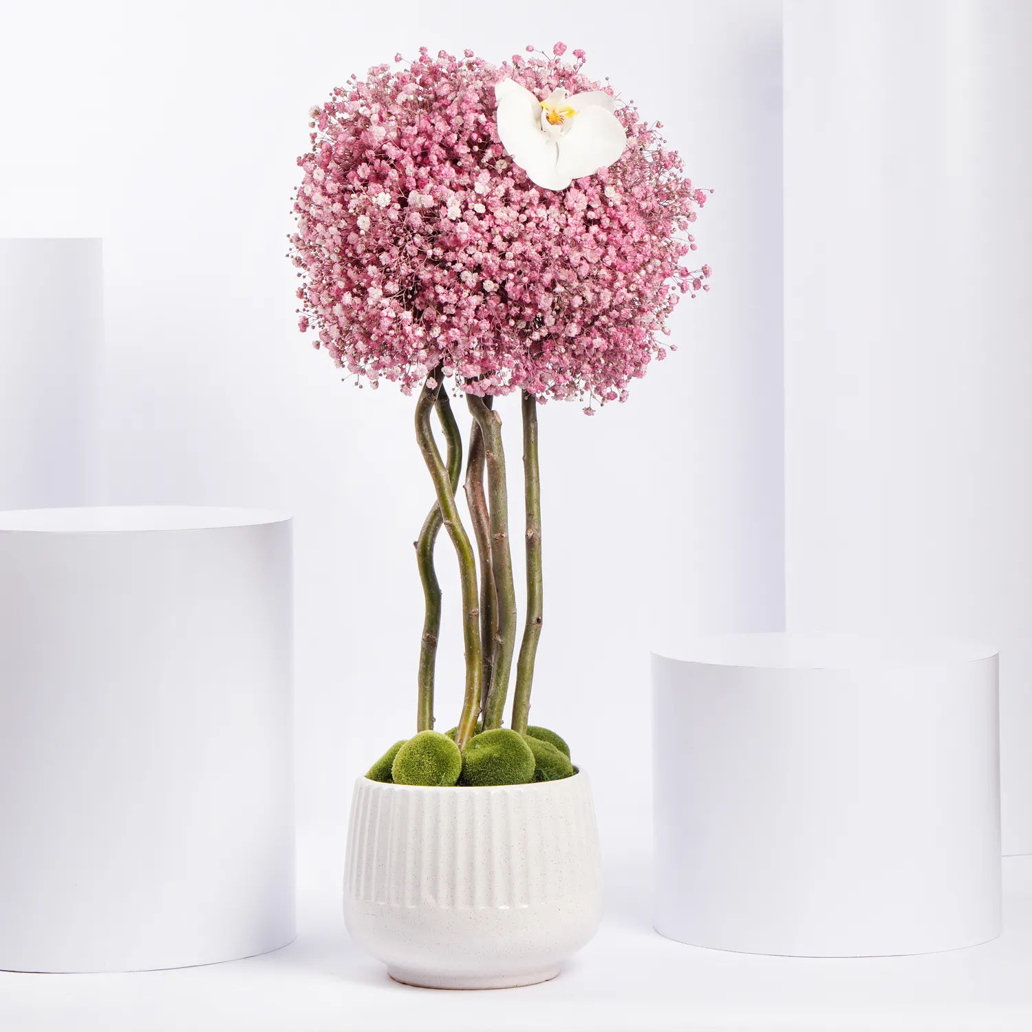 Online Pink Gypso Beauty Arrangement Gift Delivery in Kuwait - FNP