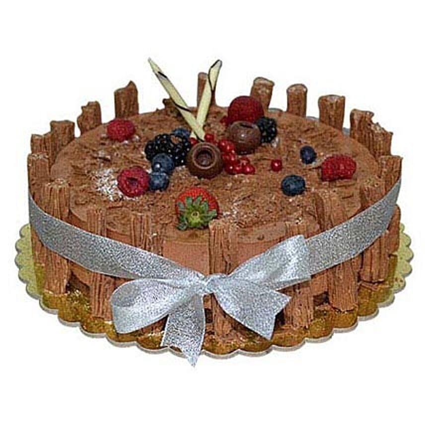 Order 1 Kg Chocolate Flex Cake Online | Same-Day Delivery UAE - Fnp.ae
