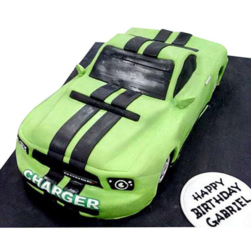 Order Green Dodge Cake Online | Same-Day Delivery UAE - Fnp.ae