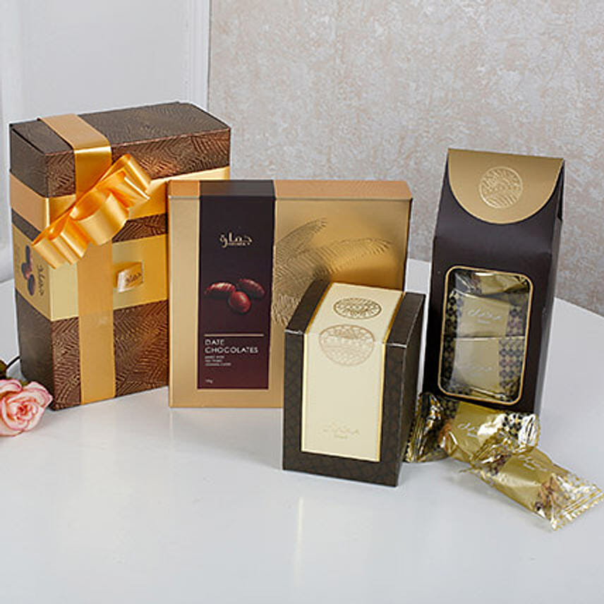 Order Delectable Date Hamper Online | Same-Day Delivery UAE - Fnp.ae