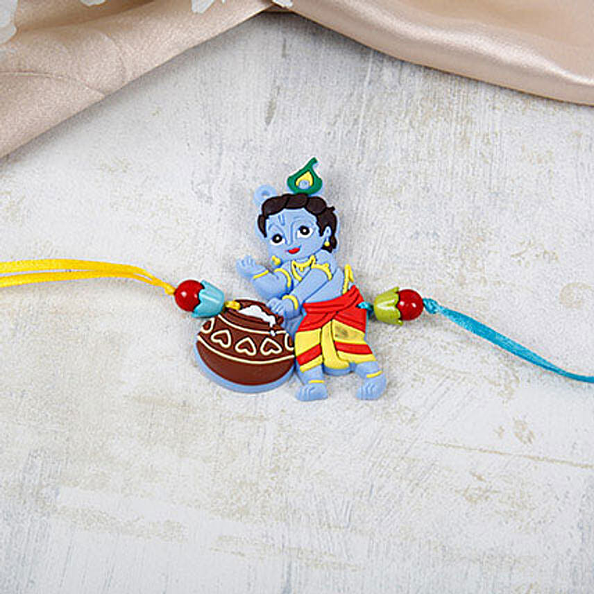 Order Lovable Krishna Makhan Rakhi Online | Same-Day Delivery UAE - Fnp.ae