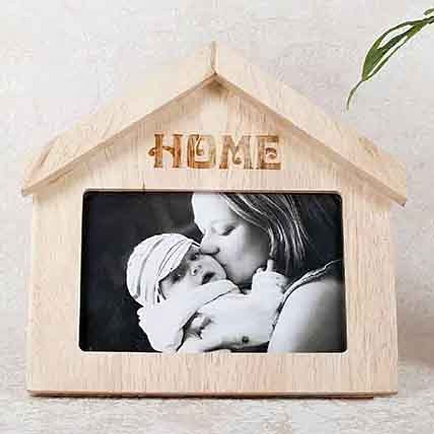 Order Wooden Home Shaped Frame Online | Same-Day Delivery UAE - Fnp.ae