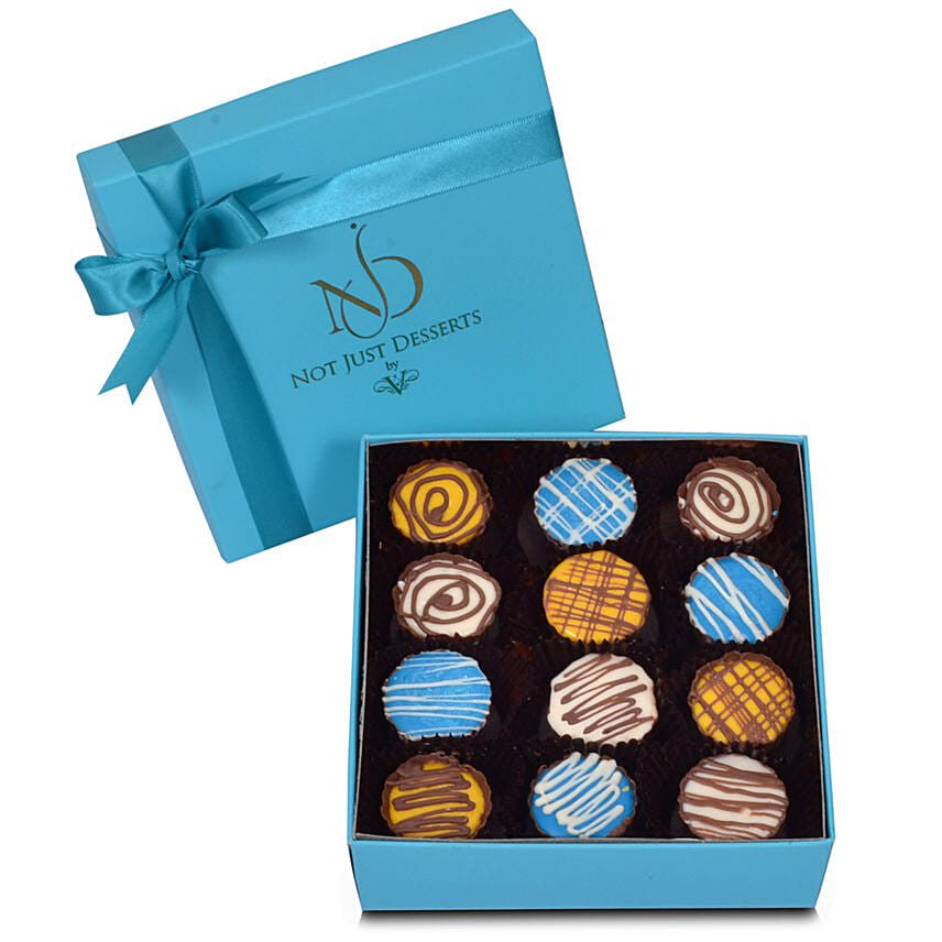 Order 12pcs Designer Chocolate Online | Same-Day Delivery UAE - Fnp.ae