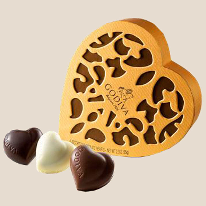 Online Godiva Coeur Iconique Box Gift Delivery in UAE - FNP