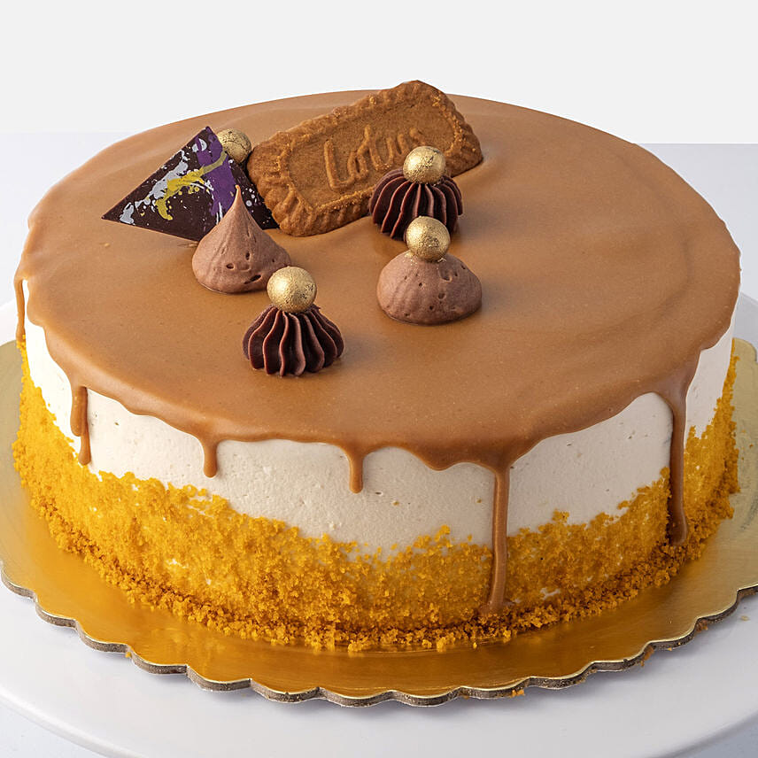 Order Lotus Cake 4 Portions Online | Same-Day Delivery UAE - Fnp.ae