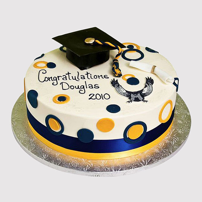 Order Graduation Fondant Chocolate Cake Online | Same-Day Delivery UAE ...