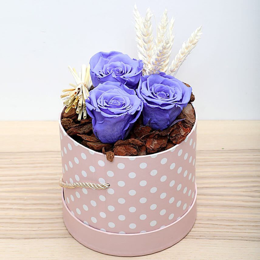 Order Purple Forever Roses Online | Same-Day Delivery UAE - Fnp.ae