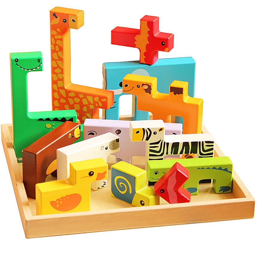Order Animals Block Set Online | Same-Day Delivery UAE - Fnp.ae