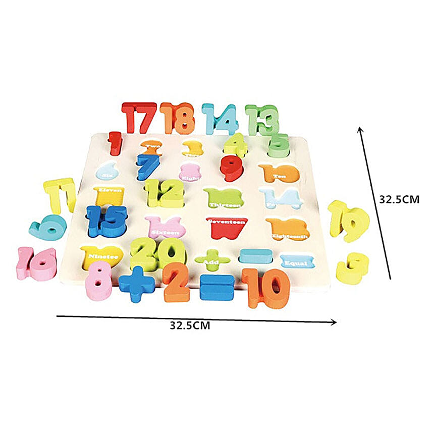 Order Numeric Puzzle Board Online | Same-Day Delivery UAE - Fnp.ae