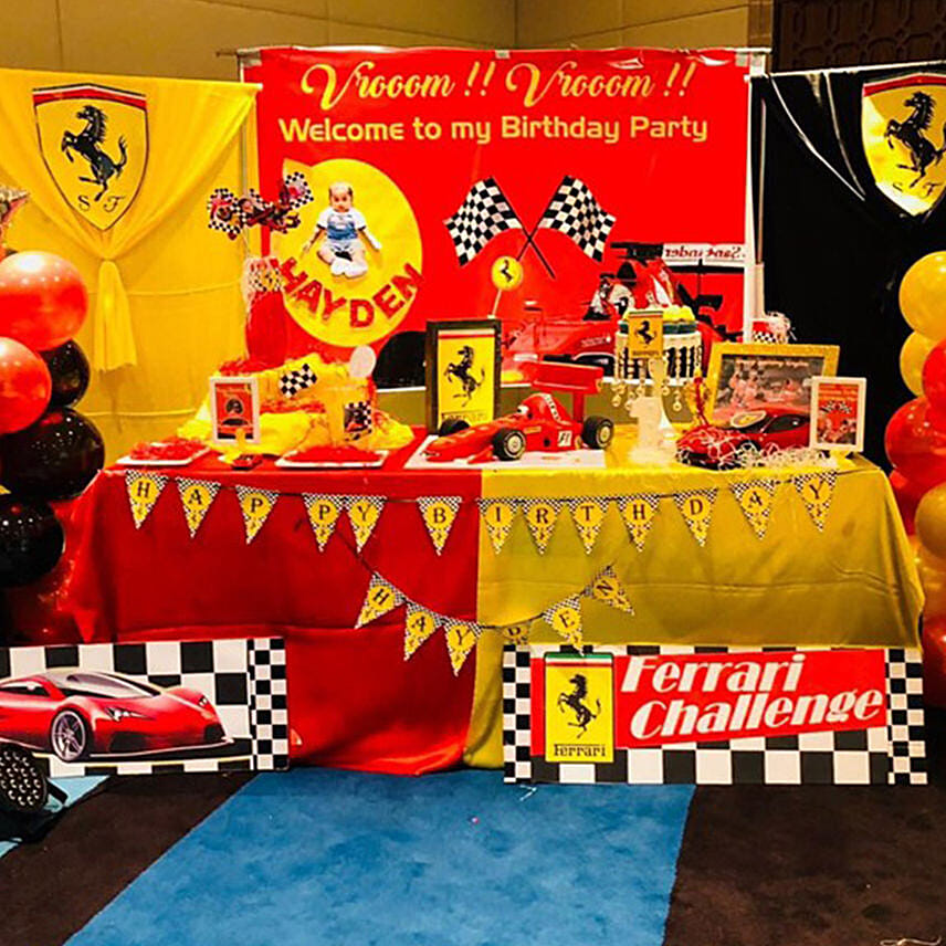 Order Ferrari Theme Decor Set Up Online | Same-Day Delivery UAE - Fnp.ae