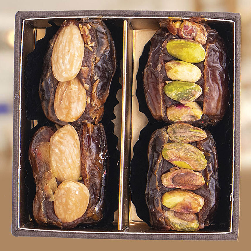 Order Assorted Stuffed Dates 4 Pcs Online | Same-Day Delivery UAE - Fnp.ae