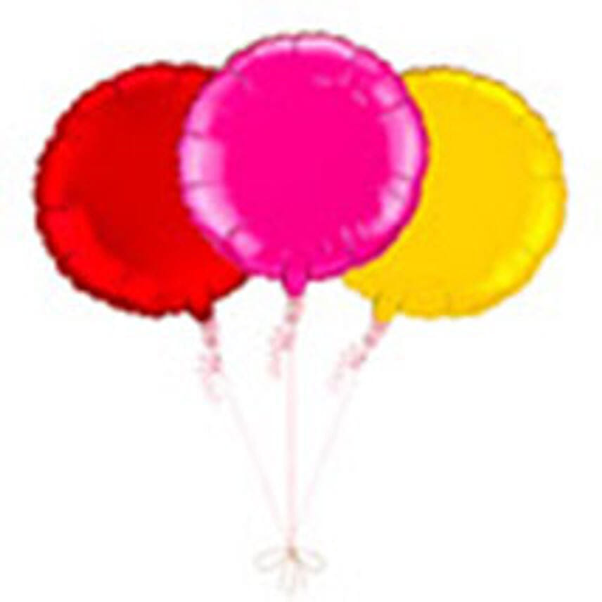 Order Balloon Bouquet Of 3 Baloons Online | Same-Day Delivery UAE - Fnp.ae