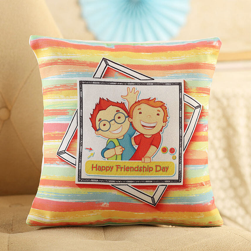 Order Friendship Day Memories Cushion Online | Same-Day Delivery UAE ...