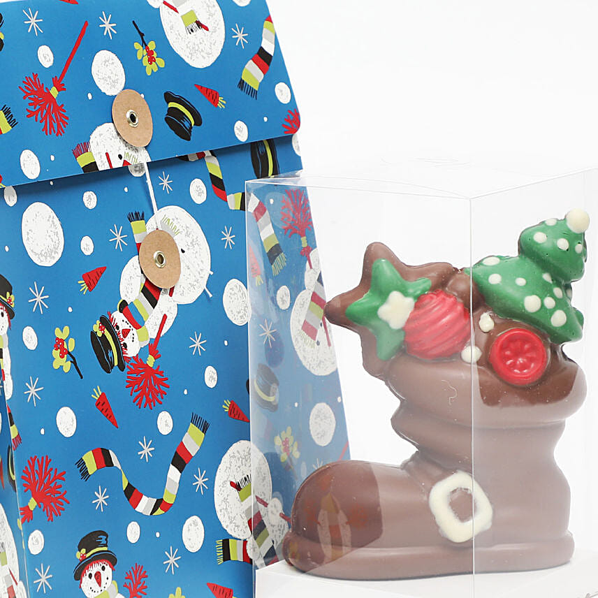 Order Chocolaty Santa Boot Surprise Online | Same-Day Delivery UAE - Fnp.ae