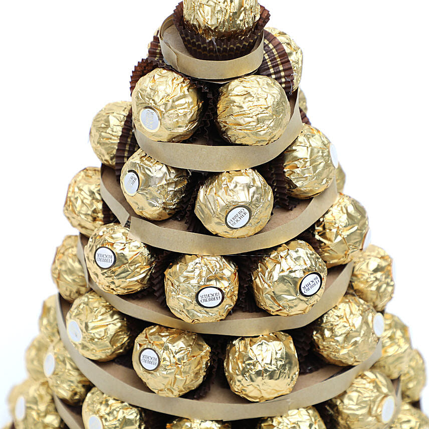 Order Ferrero Rocher Tower Online | Same-Day Delivery UAE - Fnp.ae