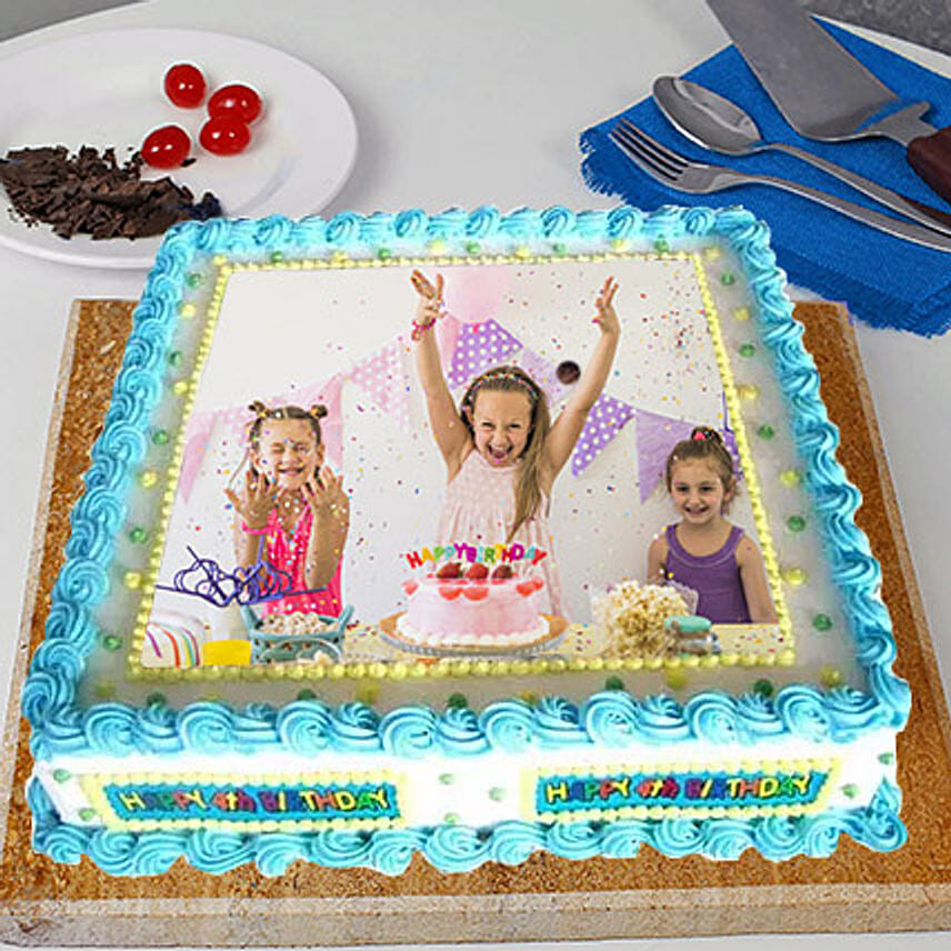 Order Birthday Frame Photo Cake- Vanilla 2 Kg Online | Same-Day ...