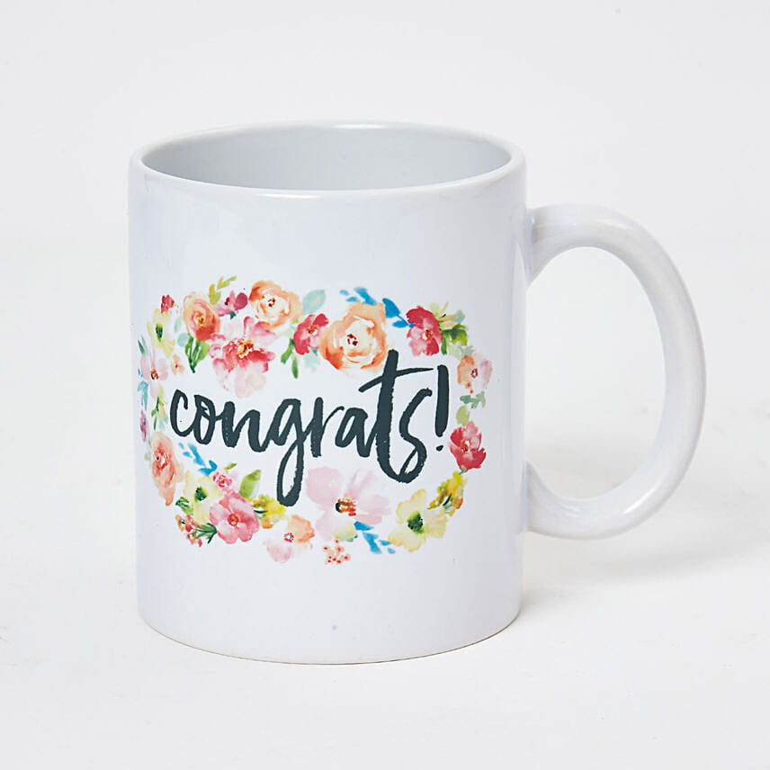Order Congrats Mug Online | Same-Day Delivery UAE - Fnp.ae