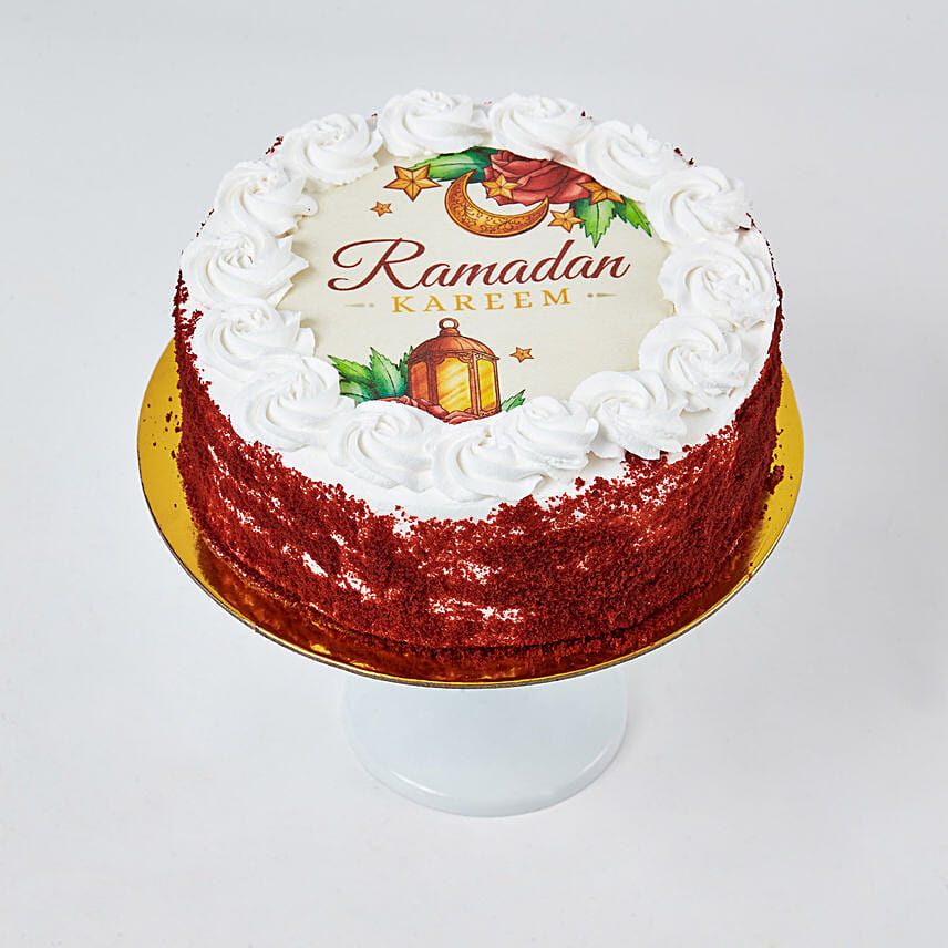Order Ramadan Kareem Cake 4 Portion Online | Same-Day Delivery UAE - Fnp.ae