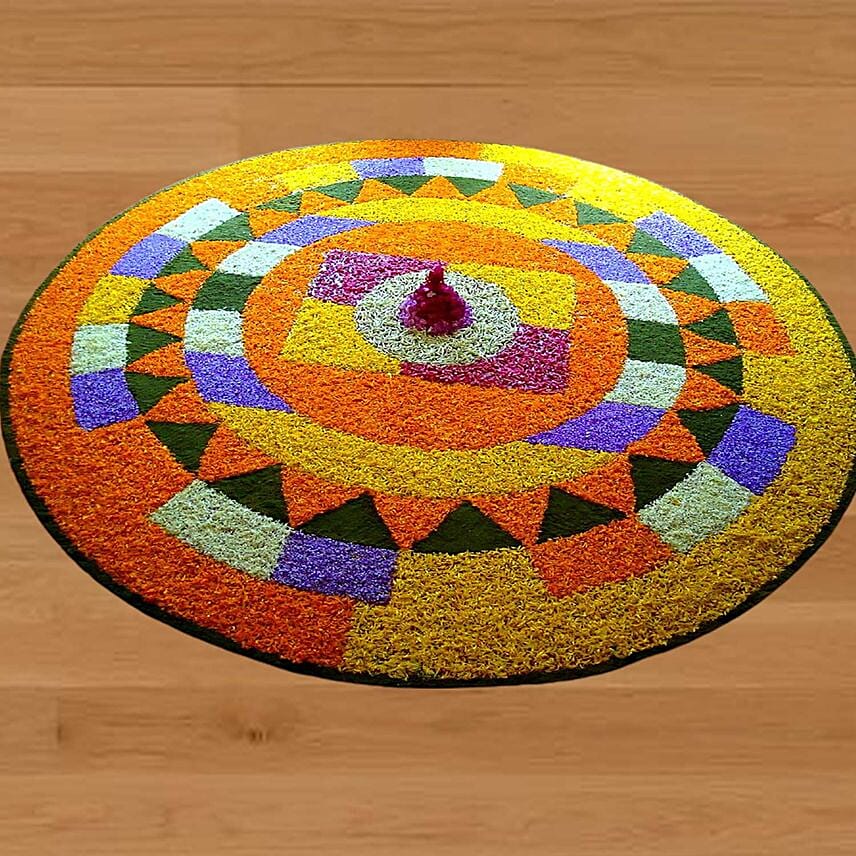 Order Flower Petals Rangoli Online | Same-Day Delivery UAE - Fnp.ae