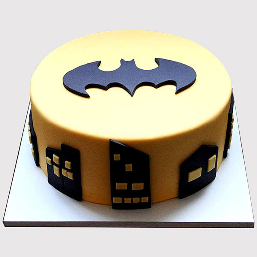 Order Batman Logo Red Velvet Cake Online | Same-Day Delivery UAE - Fnp.ae