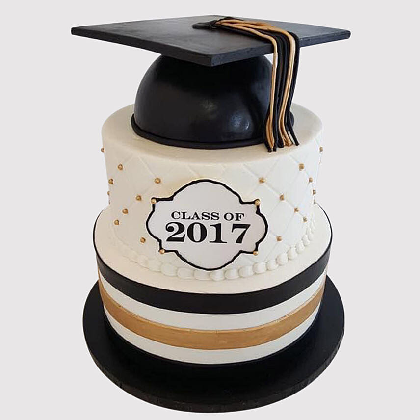 Online Graduation Hat Red Velvet Cake Gift Delivery in UAE - FNP