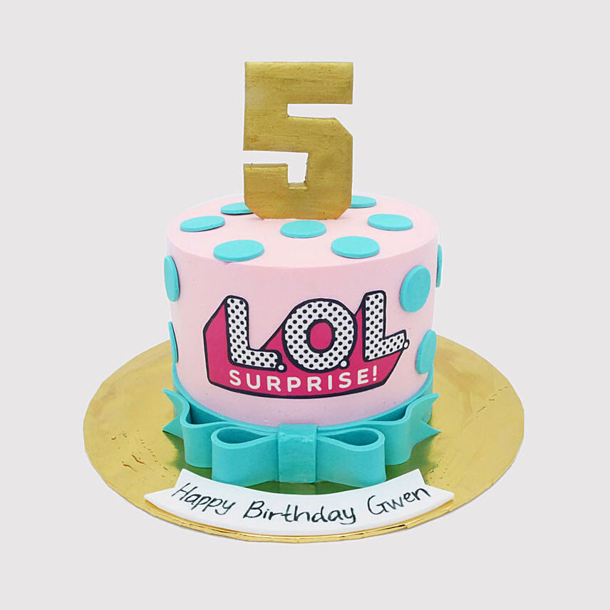 Order Lol Surprise Themed Red Velvet Cake Online | Same-Day Delivery ...