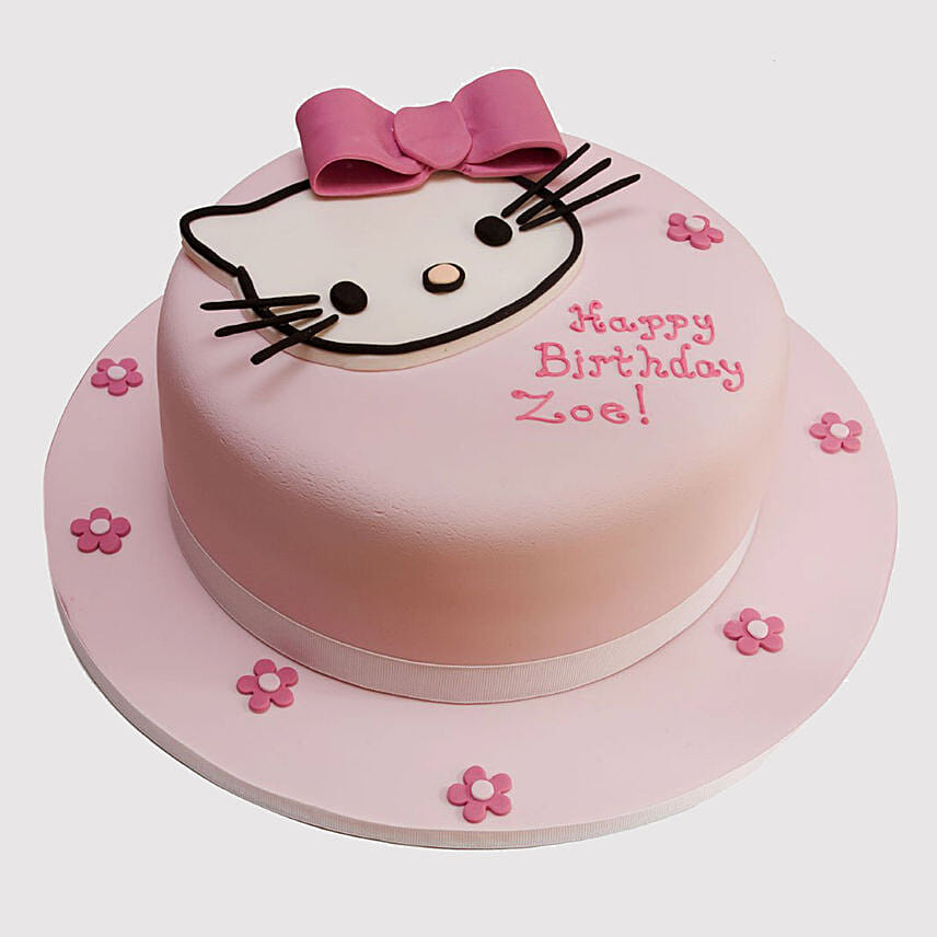 Order Pretty Pink Hello Kitty Red Velvet Cake Online | Same-Day ...