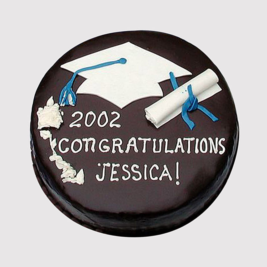 Order Round Graduation Red Velvet Cake Online | Same-Day Delivery UAE ...