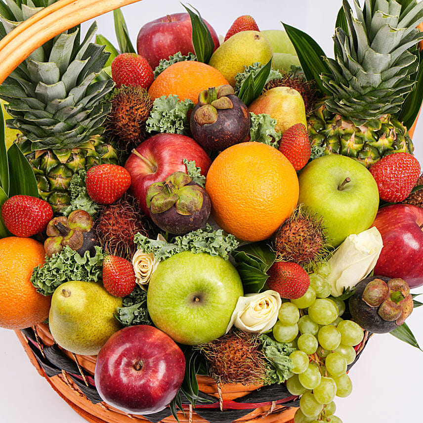 Online Exotic Fruits Basket Big Gift Delivery in UAE - FNP