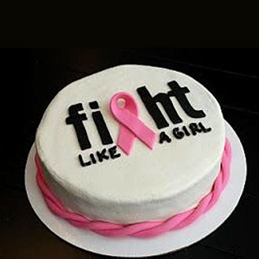 Online Breat Cancer Awareness Cake Gift Delivery in UAE - FNP