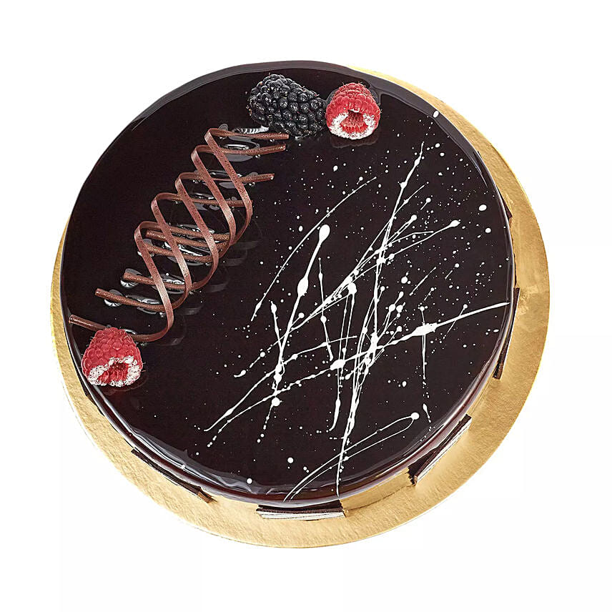 Order Half Kg Chocolate Truffle Diwali Cake Online | Same-Day Delivery ...