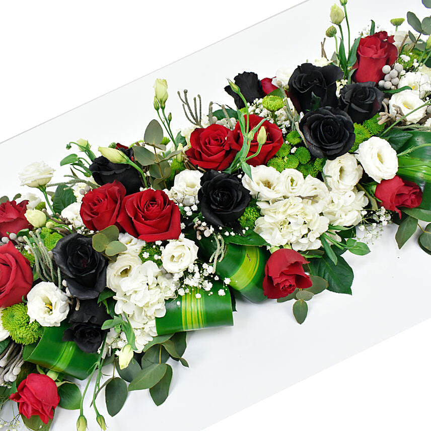 Order UAE Flag Centerpiece Flower Arrangement Online | Same-Day ...