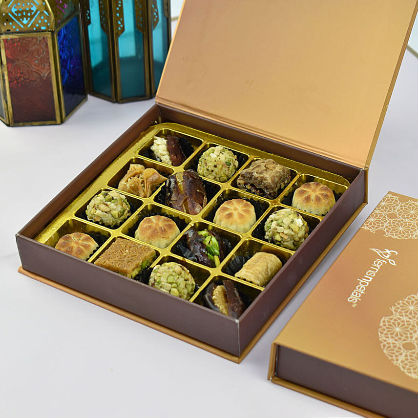 Order Assorted Arabic Sweets n Dates Box Online | Same-Day Delivery UAE ...