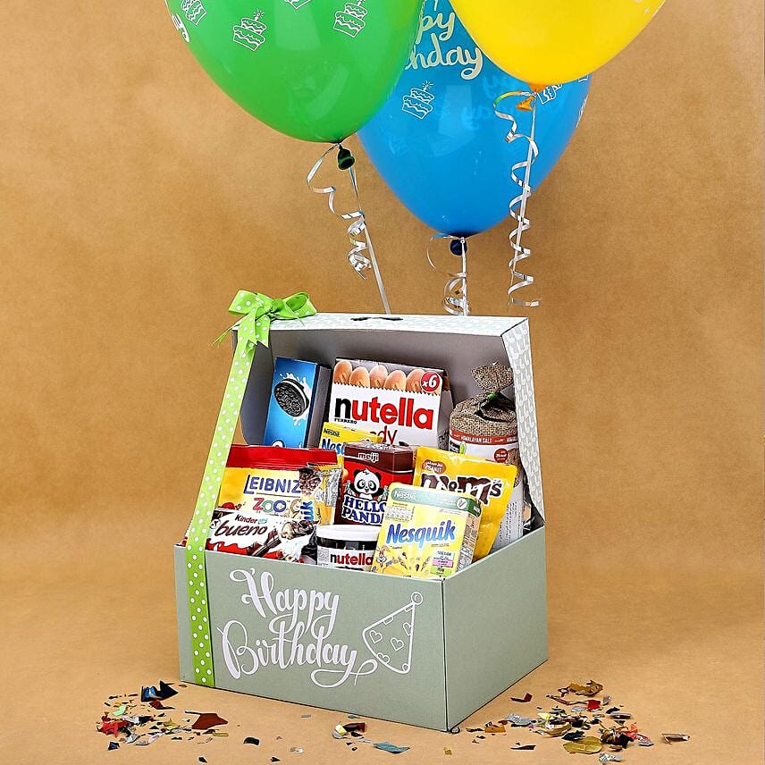Order Love Happy Birthday Treats Box Online | Same-Day Delivery UAE ...