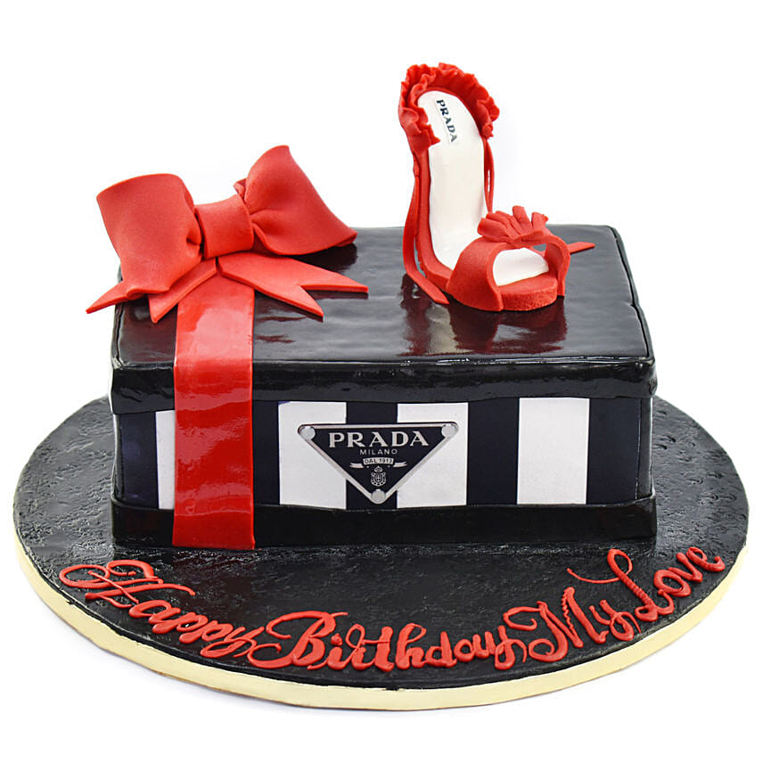 Order Prada Theme Designer Chocolate Cake Online | Same-Day Delivery ...