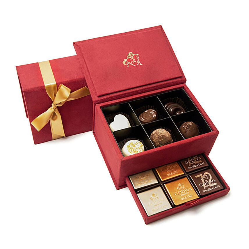 Online Godiva Royal Gift Box Mini Red Gift Delivery in UAE - FNP