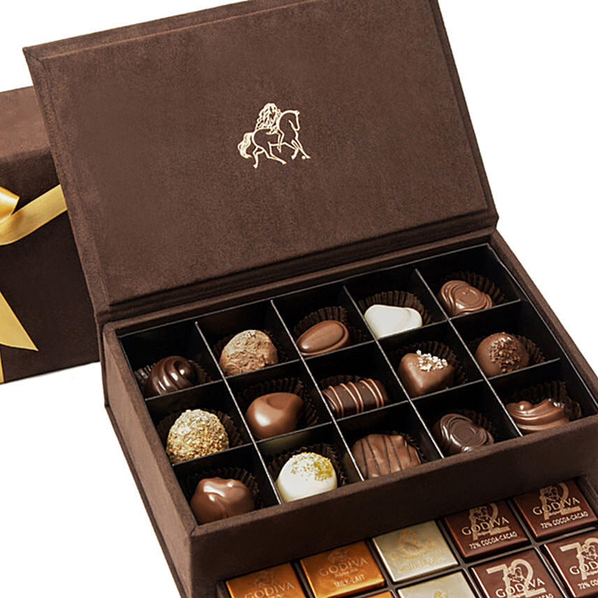 Online Godiva Royal Gift Box Small Brown Gift Delivery in UAE - FNP