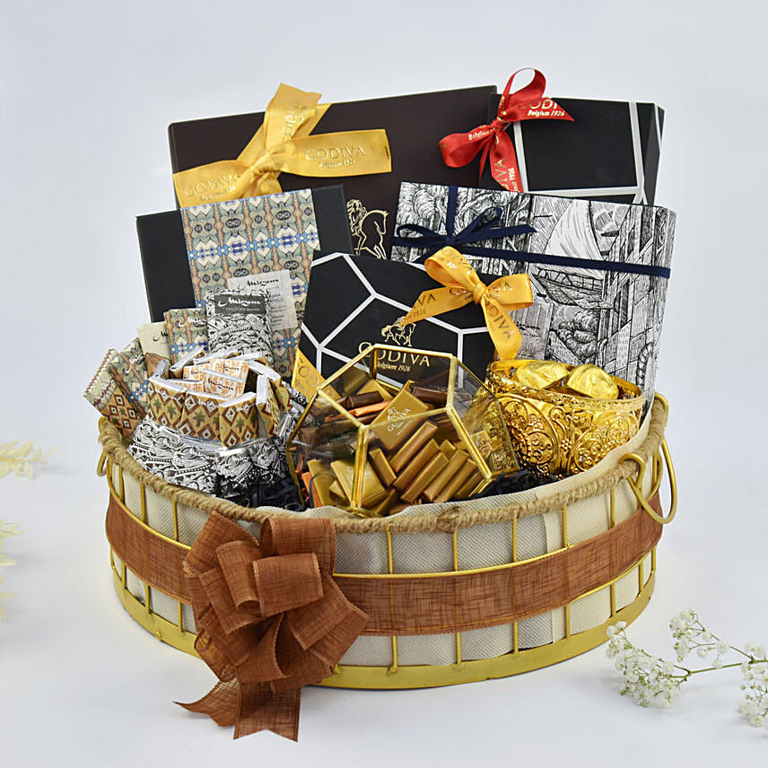 Order Premium Chocolate Collection Hamper Online | Same-Day Delivery ...