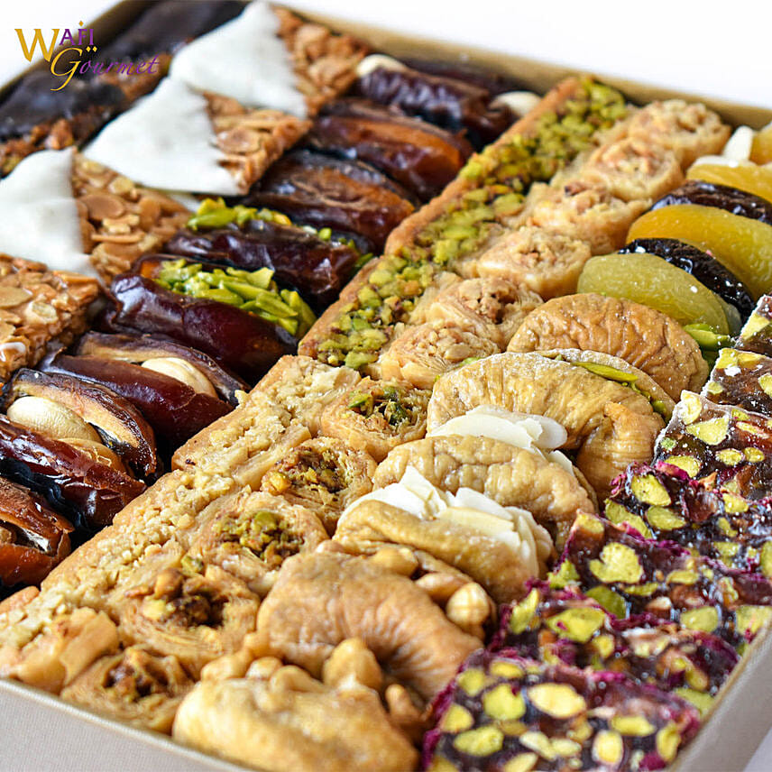 Order Premium Box of Arabic Sweets and Chocolates By Wafi Online | Same ...