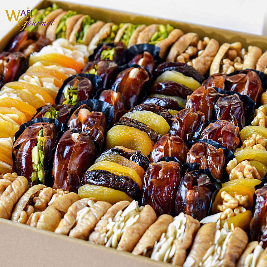 Online Stuffed Dry Fruits and Dates By Wafi Gift Delivery in UAE - FNP