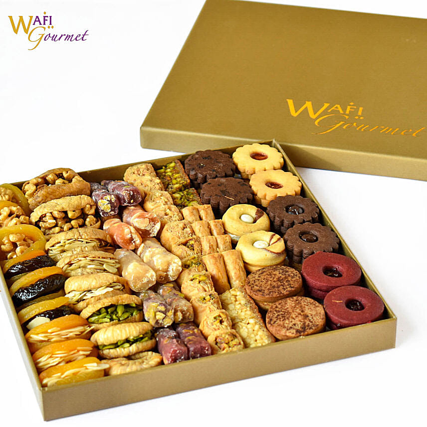 Online Sweet Delight Assorted Box By Wafi Gift Delivery in UAE - FNP