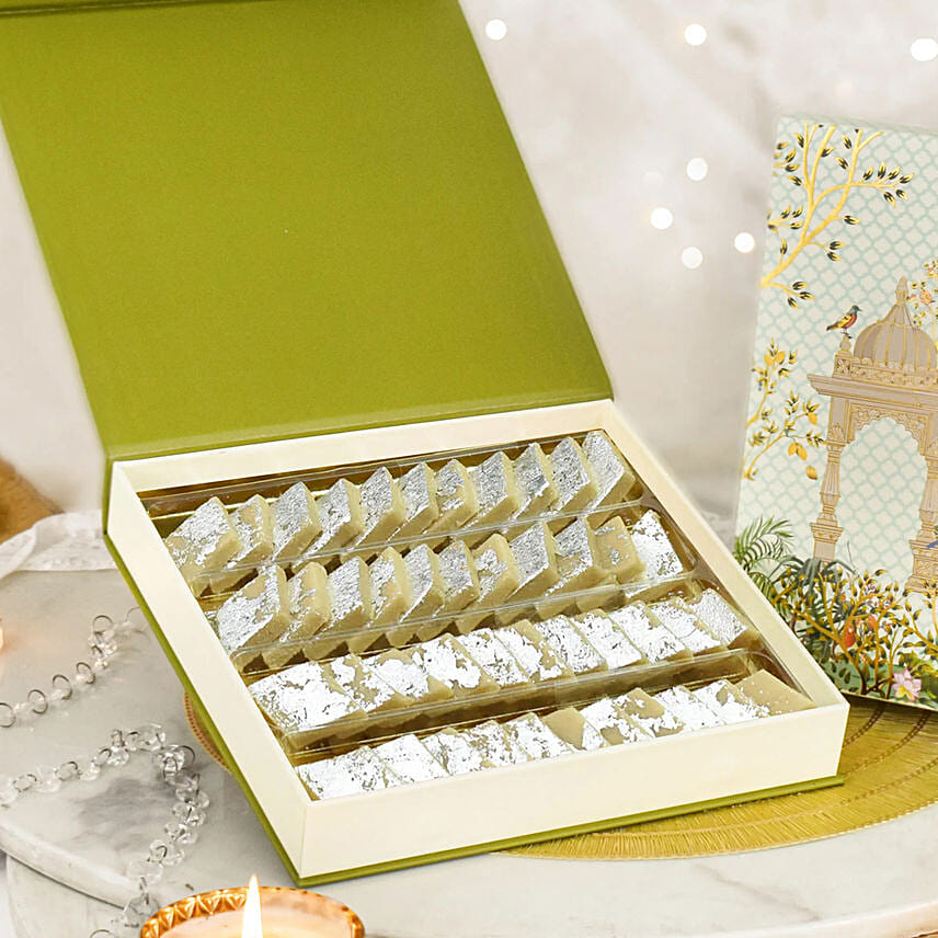 Online Premium Kaju Katli Box Large Gift Delivery in UAE - FNP