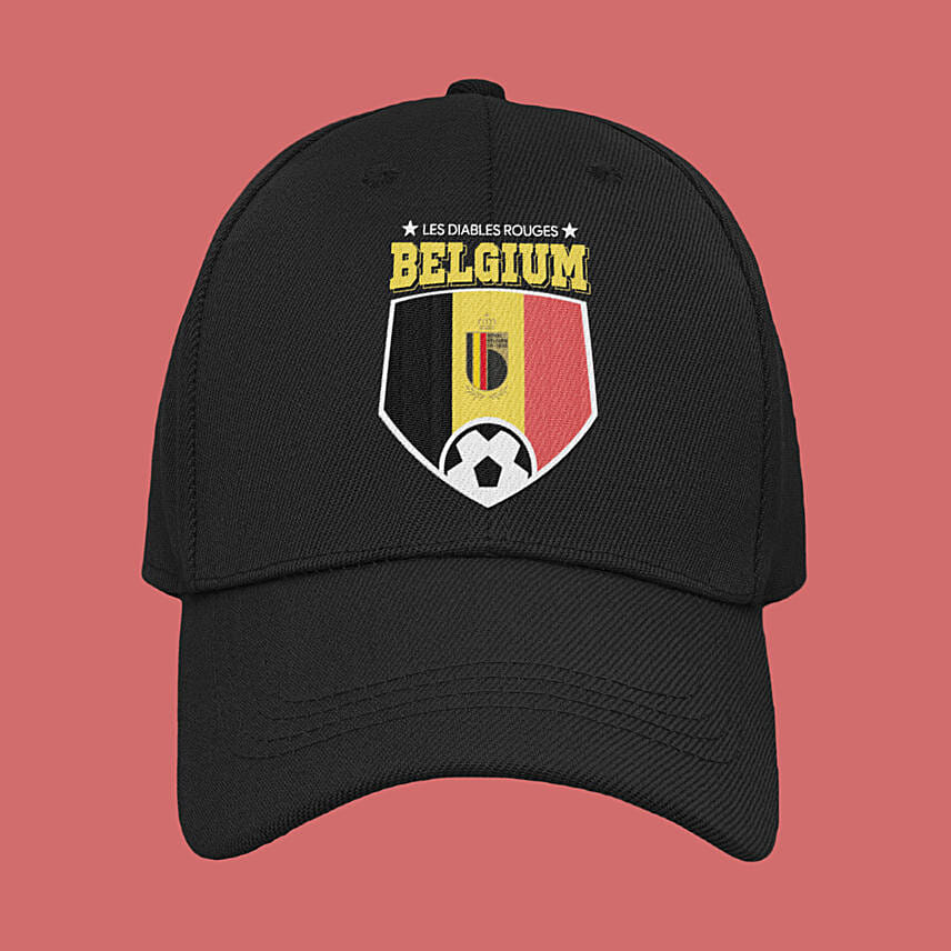 Online Unisex Soccer Personalised Cap Belgium Gift Delivery in UAE - FNP