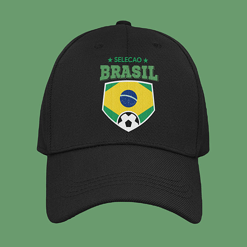 Online Unisex Soccer Personalised Cap Brasil Gift Delivery in UAE - FNP