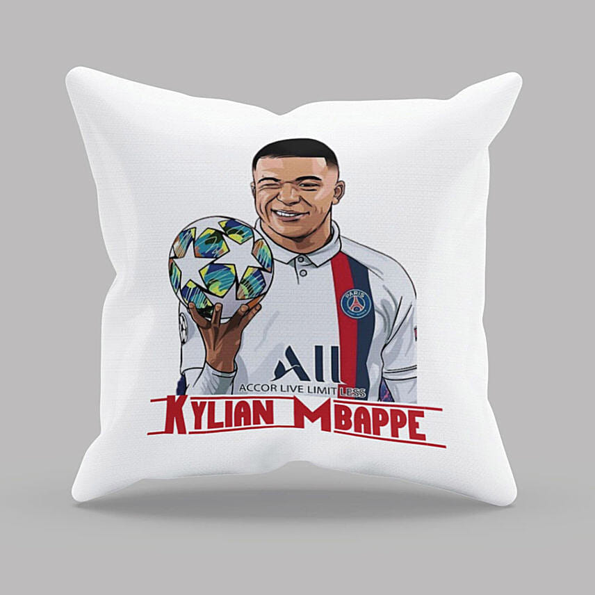Order Kylian Mbappe Fan Cushion Online | Same-Day Delivery UAE - Fnp.ae