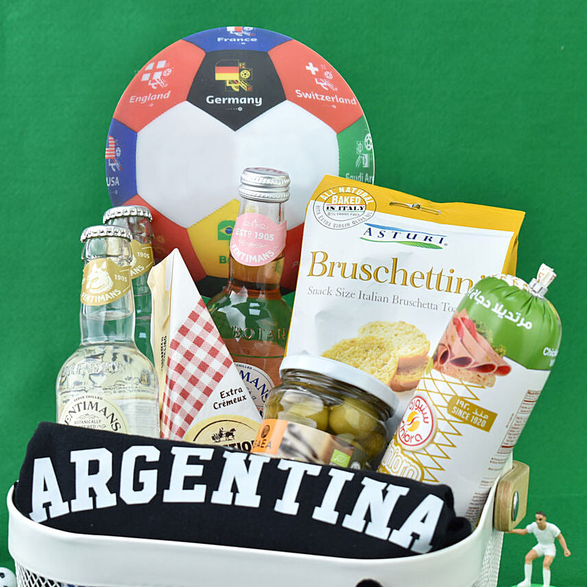 Order Football Time Hamper Argentina Tshirt S Online | Same-Day ...