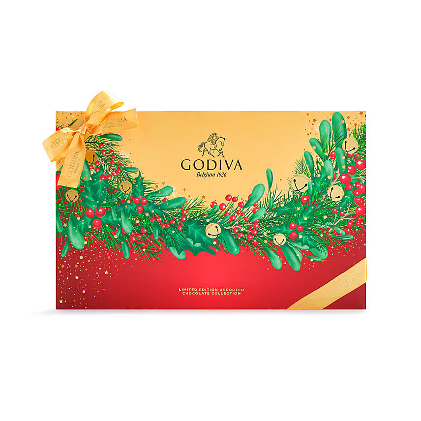 Online Christmas Assorted Chocolate Gift Box By Godiva Gift Delivery in ...